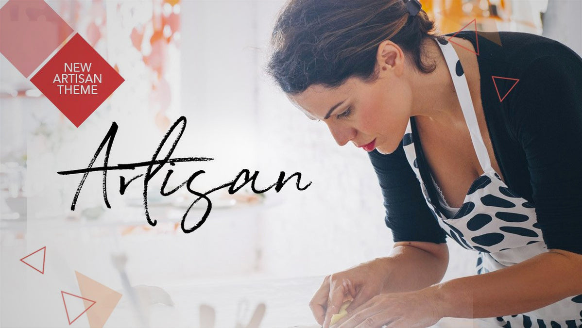 Artisan Shopify theme offers clean new look