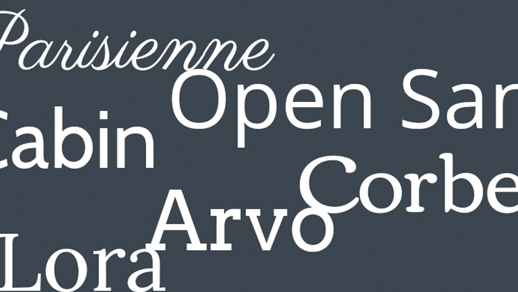 Great Google Fonts to use on your Shopify theme