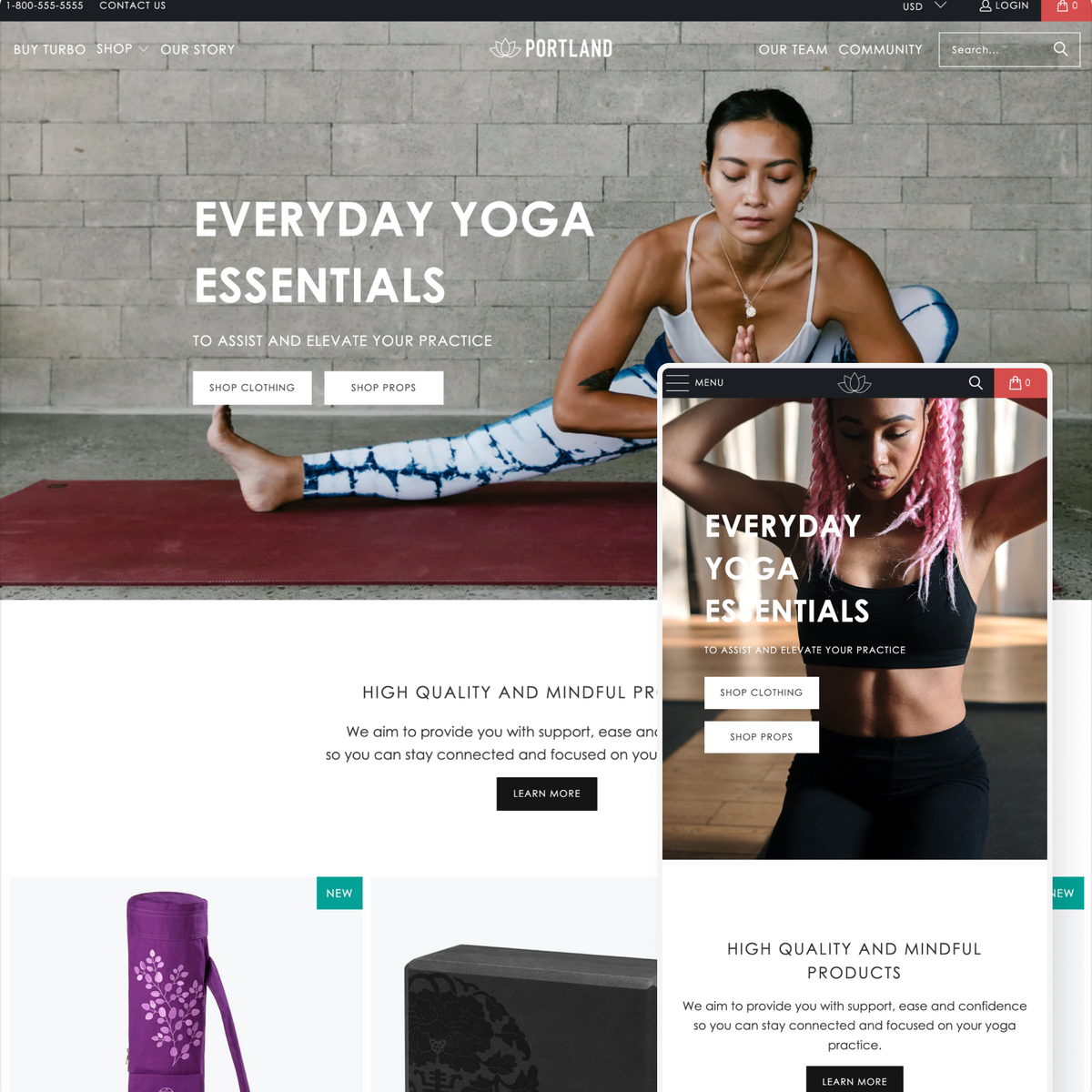 Turbo Shopify Theme / Portland